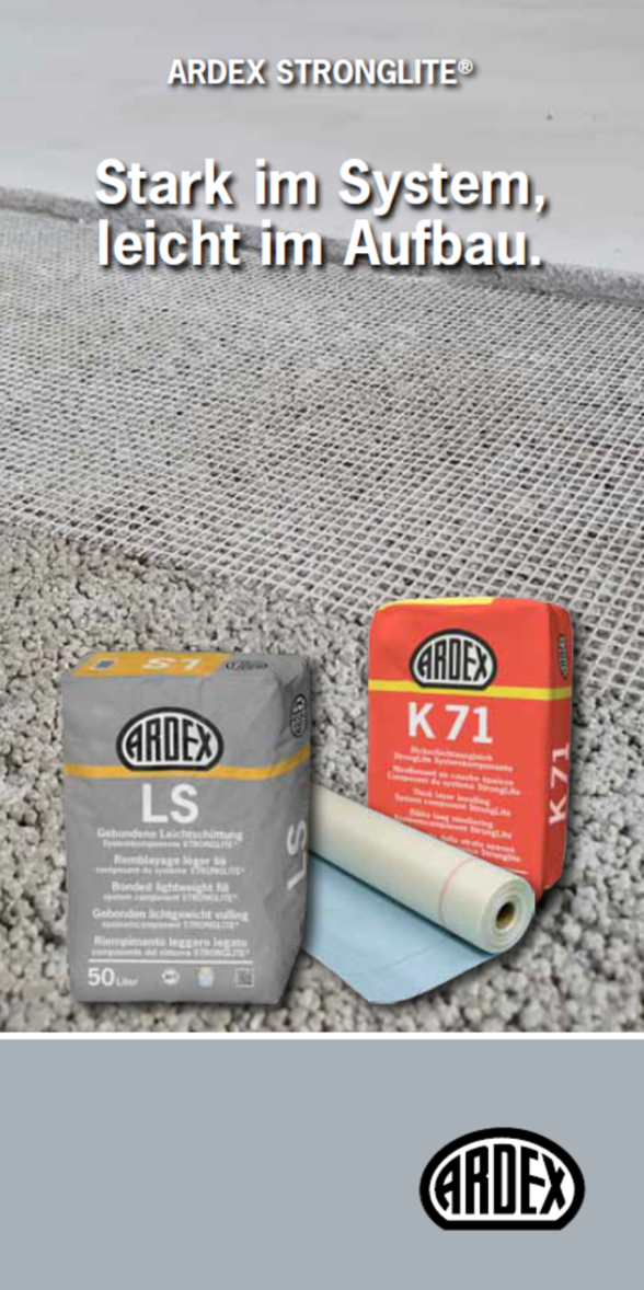 ARDEX: ARDEX Stronglite System