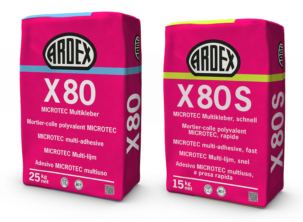 Vielseitig einsetzbar: die nächste Generation der Ardex-Fliesenkleber: ARDEX
