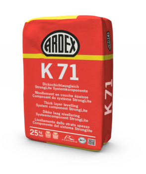 ARDEX: Bodenspachtelmassen - ARDEX K 71