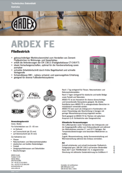 ARDEX: ARDEX FE